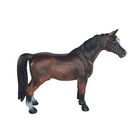 schleich | Toys | Schleich Arabian Gelding Horse Bay Brown 3248 | Poshmark